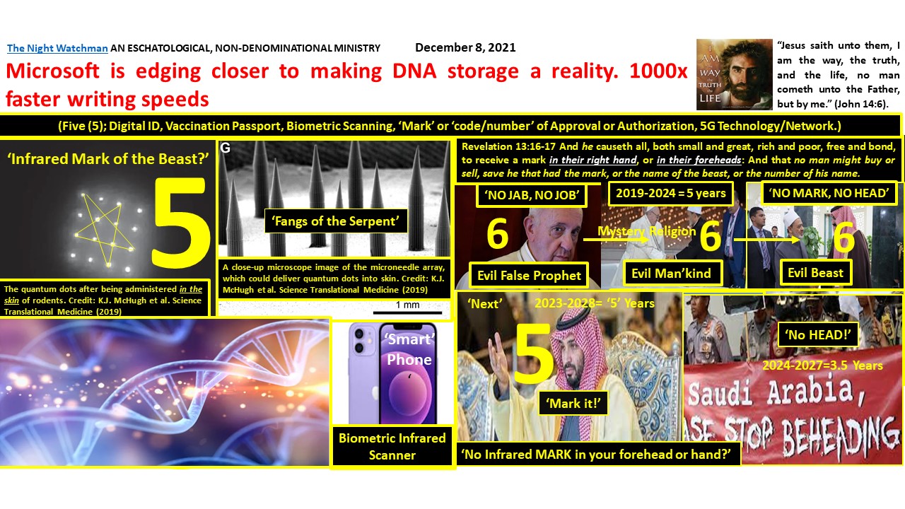 Microsoft is edging closer to making DNA storage a reality. 1000x faster writing speeds - The ...