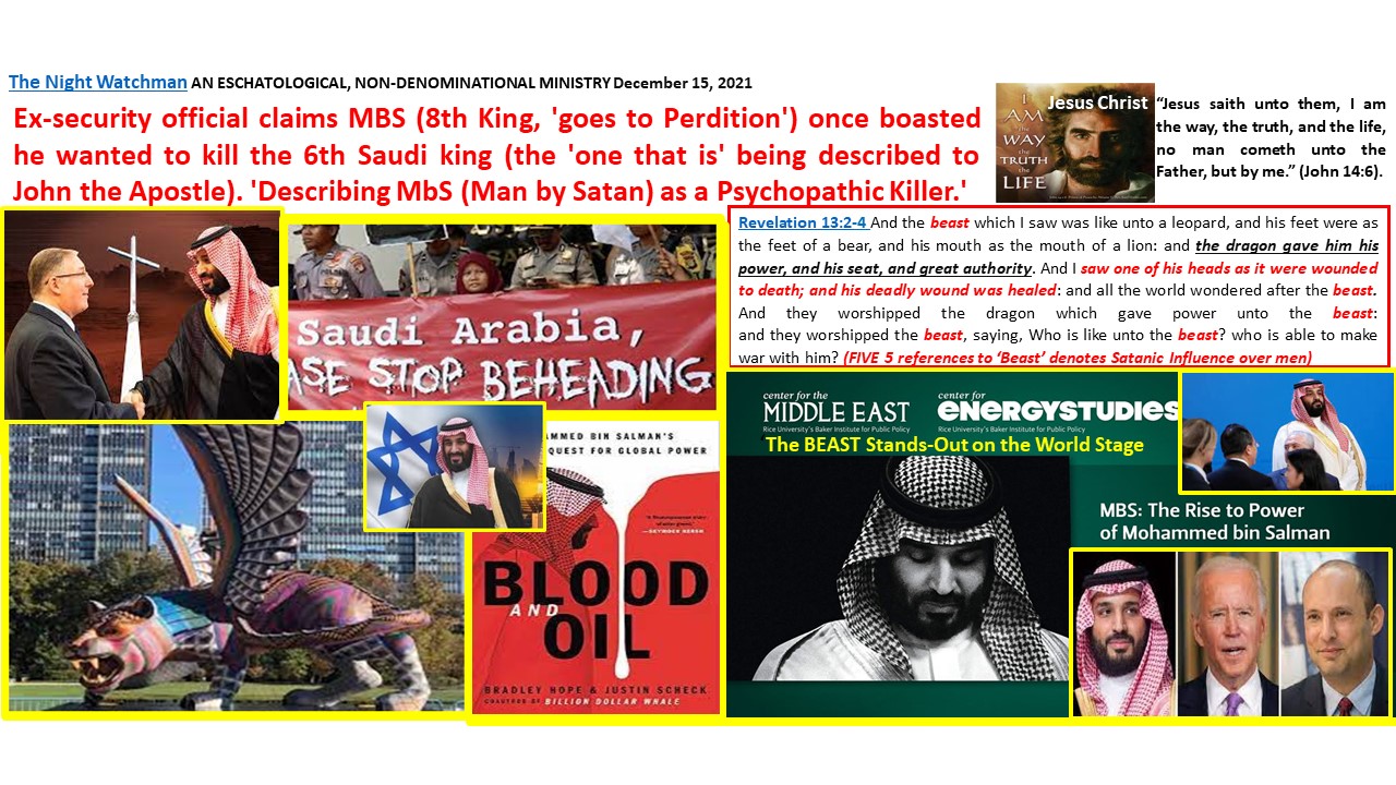 MBS, Vision 2030 and religious reform [MYSTERY RELIGION]: An incoherent ...