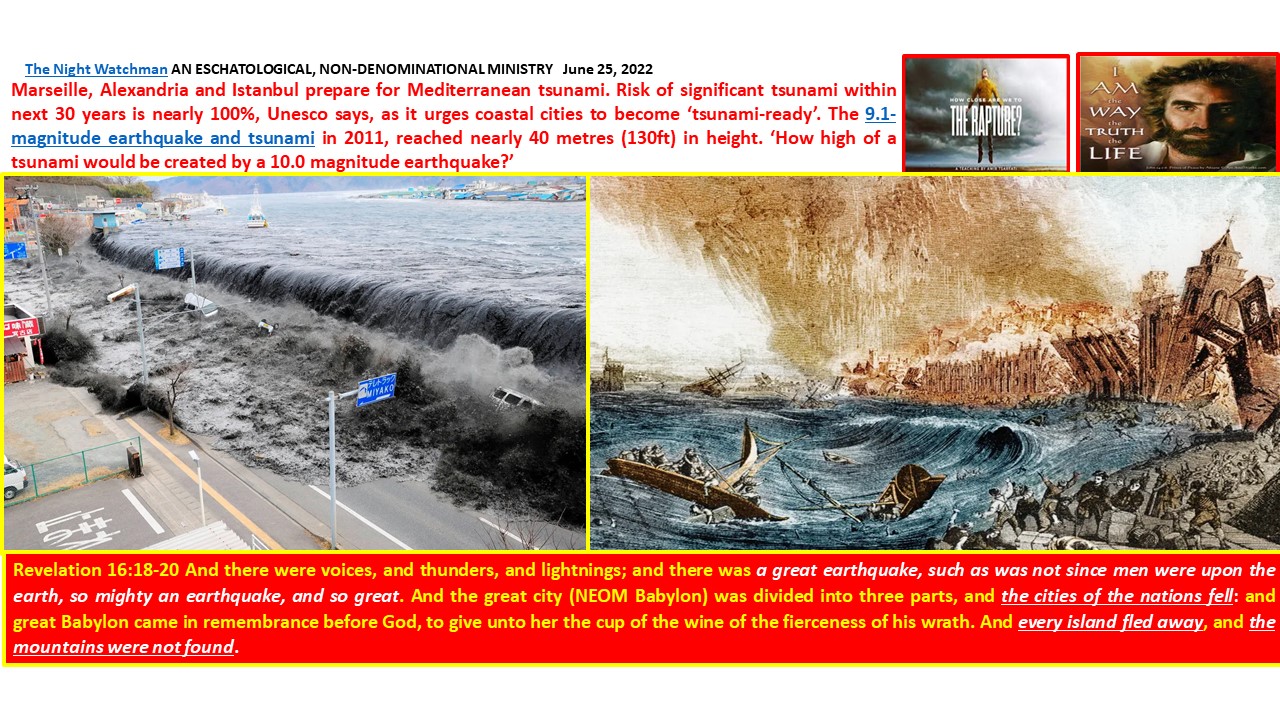 Marseille, Alexandria and Istanbul prepare for Mediterranean tsunami ...