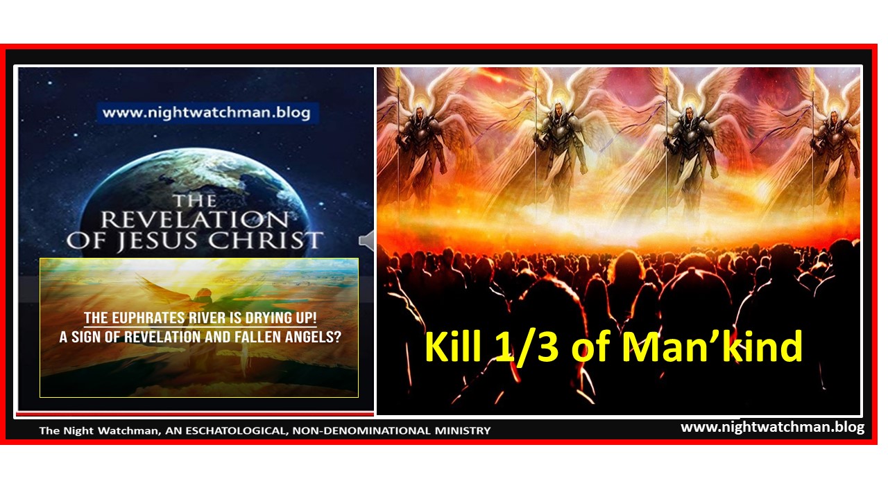 Four (4) Altar Horn Angels and Four (4) Fallen Angels of the Euphrates ...