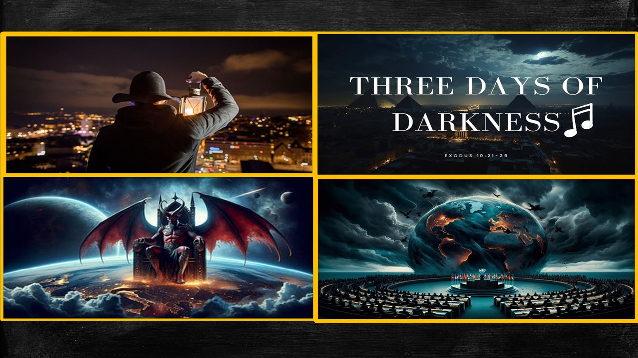 THREE DAYS OF DARKNESS: COME OUT OF HER MY BRIDE, COME OUT OF EGYPT ...